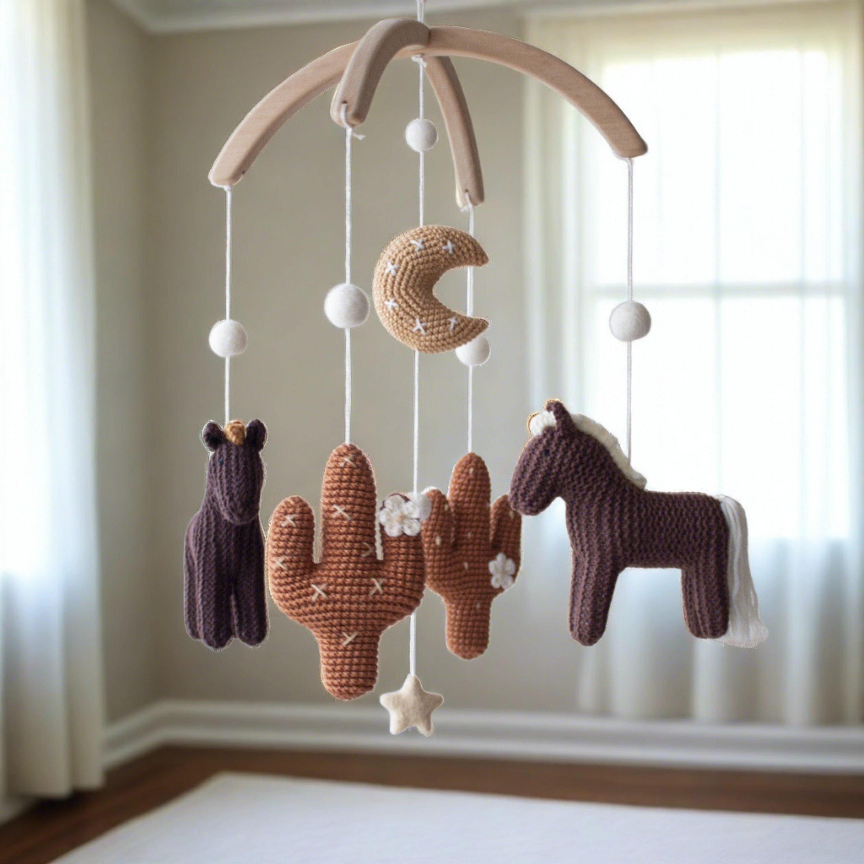 LanaCrocheting Handmade Nursery Mobiles and Decor